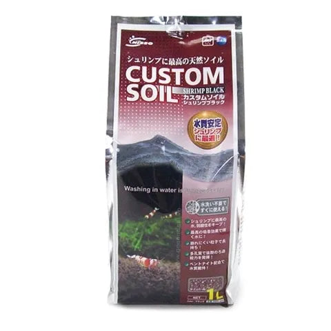 Nisso Shrimp Soil Black 1L – Newtown Aquarium AU